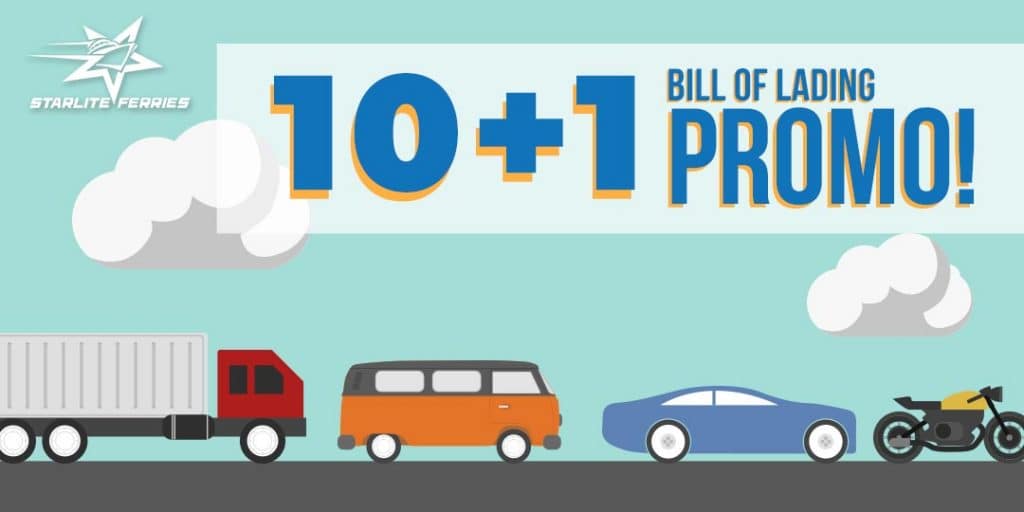 Starlite Ferries 10 + 1 Rolling Cargo Promo 2018 - Starlite Ferries